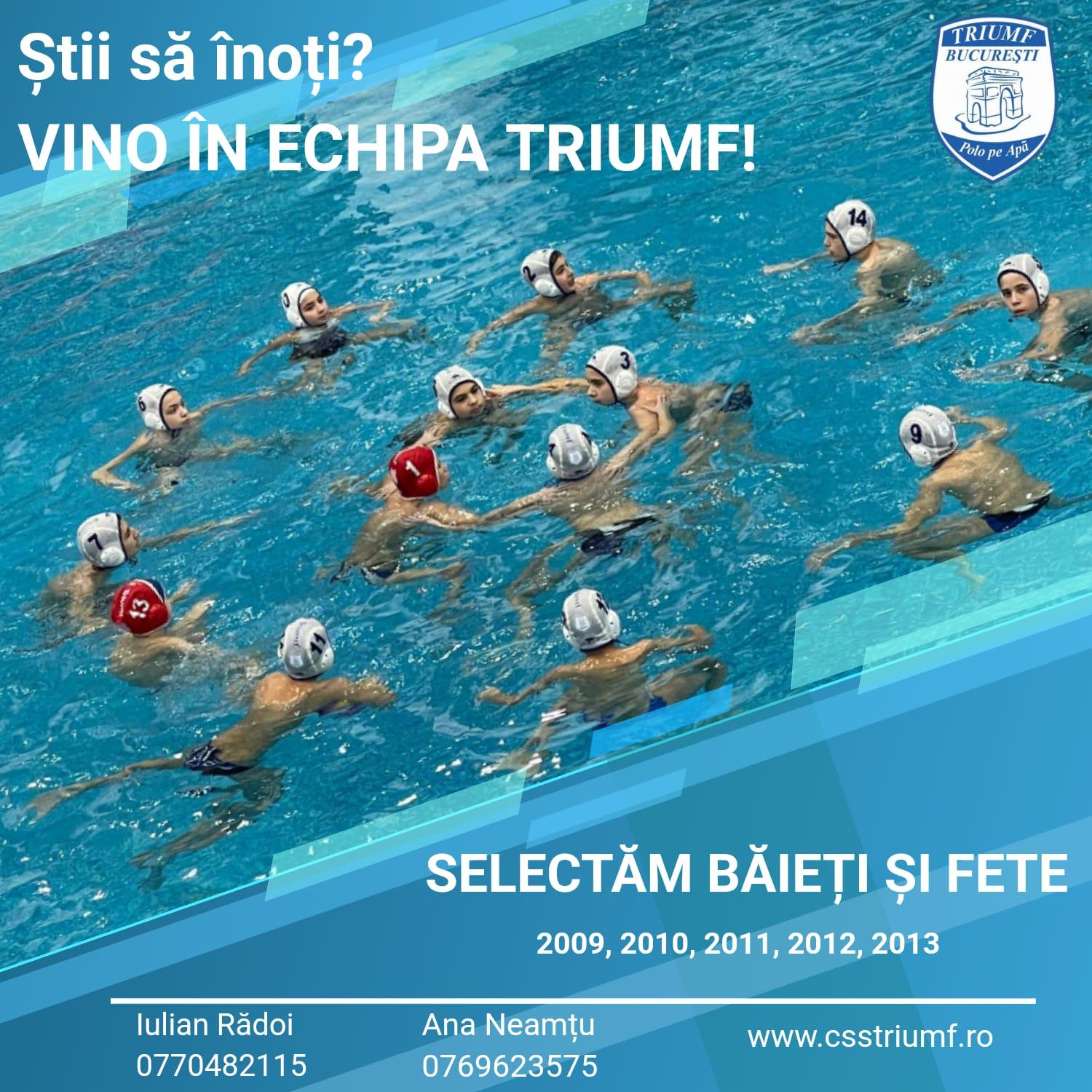 CSS Triumf | Clubul Sportiv Scoalar "Triumf" Bucuresti
